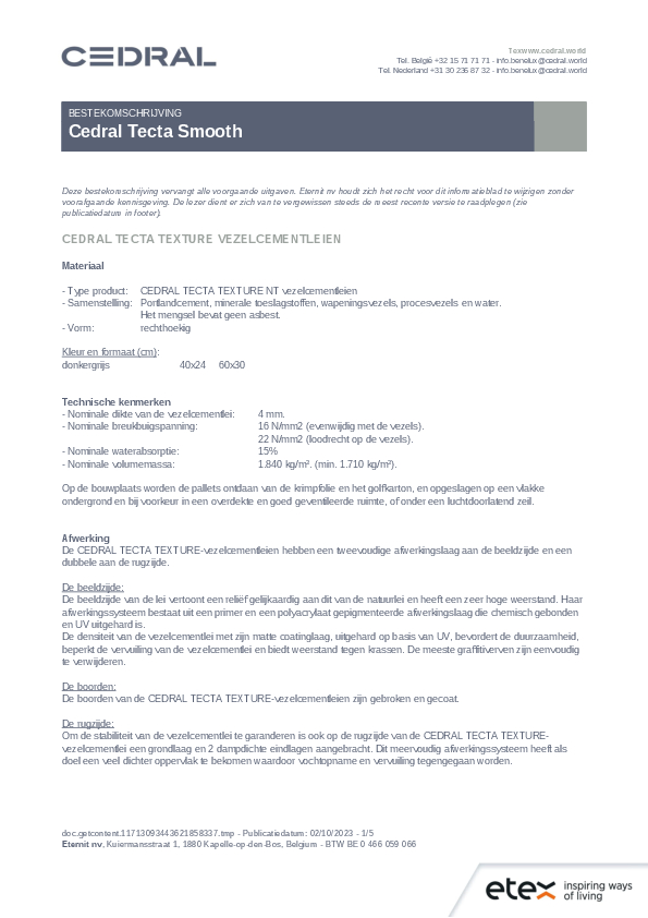 Documenten - Cedral